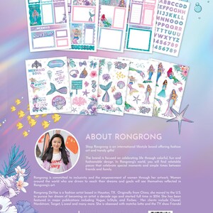 Mermaid Planner Sticker Pack Holographic Etsy