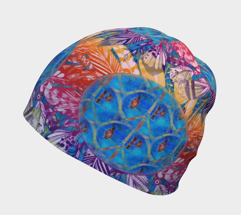 Inner Peace, Rainbow Beanie Hat, Bamboo Beanie, Peace Signs and ...