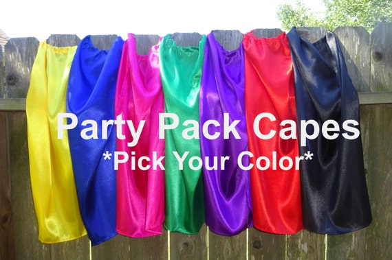 Child Kids Super Hero Cape Party Favors Dress Up Costume - Etsy