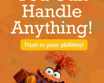 8.5x11| SEL Affirmation Poster Inspired by Inside Out | 1 Print | Joy ...