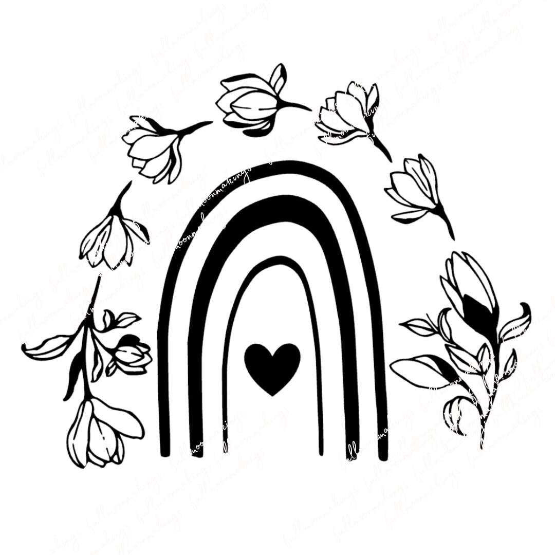 Rainbow SVG - Etsy