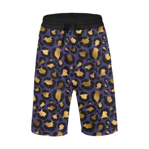Animal Print Men's Shorts // Cheetah Print Clothing for Men / Leopard ...
