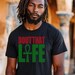 African Clothing {bout That Ankh Life} // Pan African Hooded Sweatshirt ...