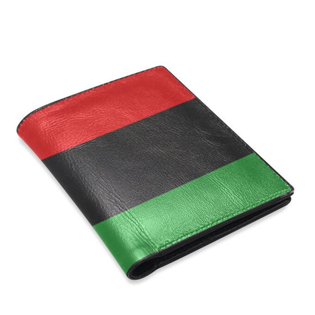 Pan African Wallet for Men - Bifold Wallet - RBG Flag Mens Wallet - RBG ...