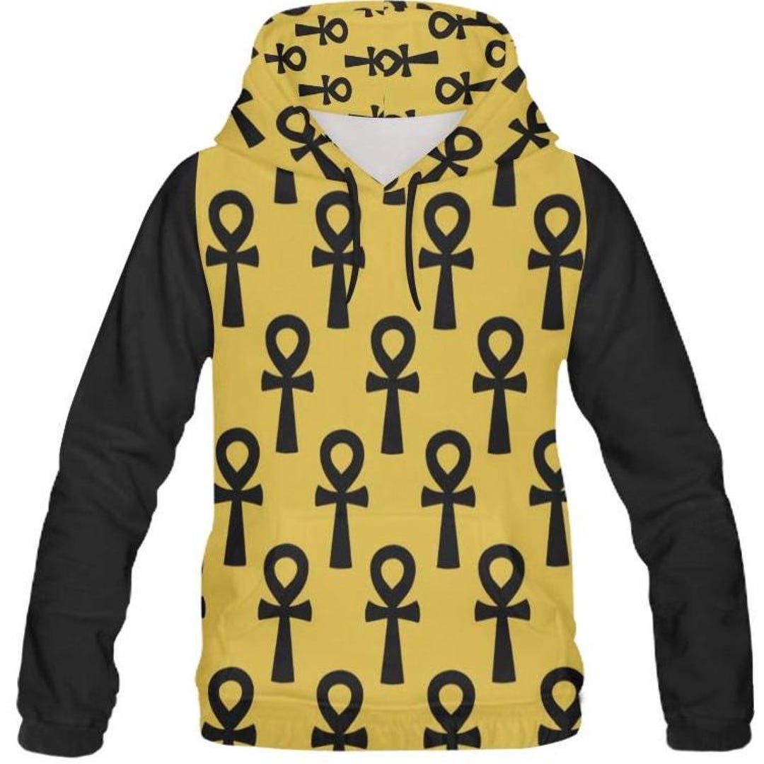 Ankh Clothing // Egyptian Ankh Hoodie // Kemetic Shirt // Conscious ...