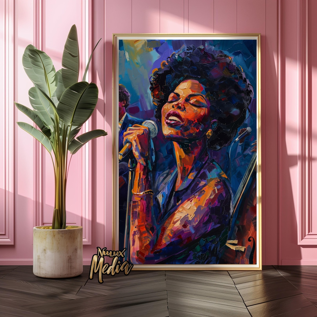 R&B Jazz Singer - Songstress Diva Vocalist - African American Music Art ...
