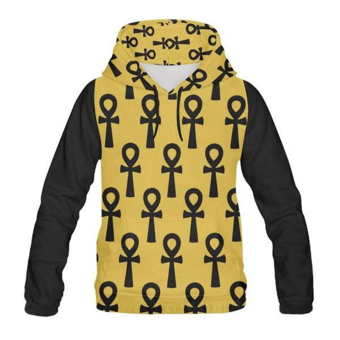 Ankh Clothing // Egyptian Ankh Hoodie // Kemetic Shirt // Conscious ...