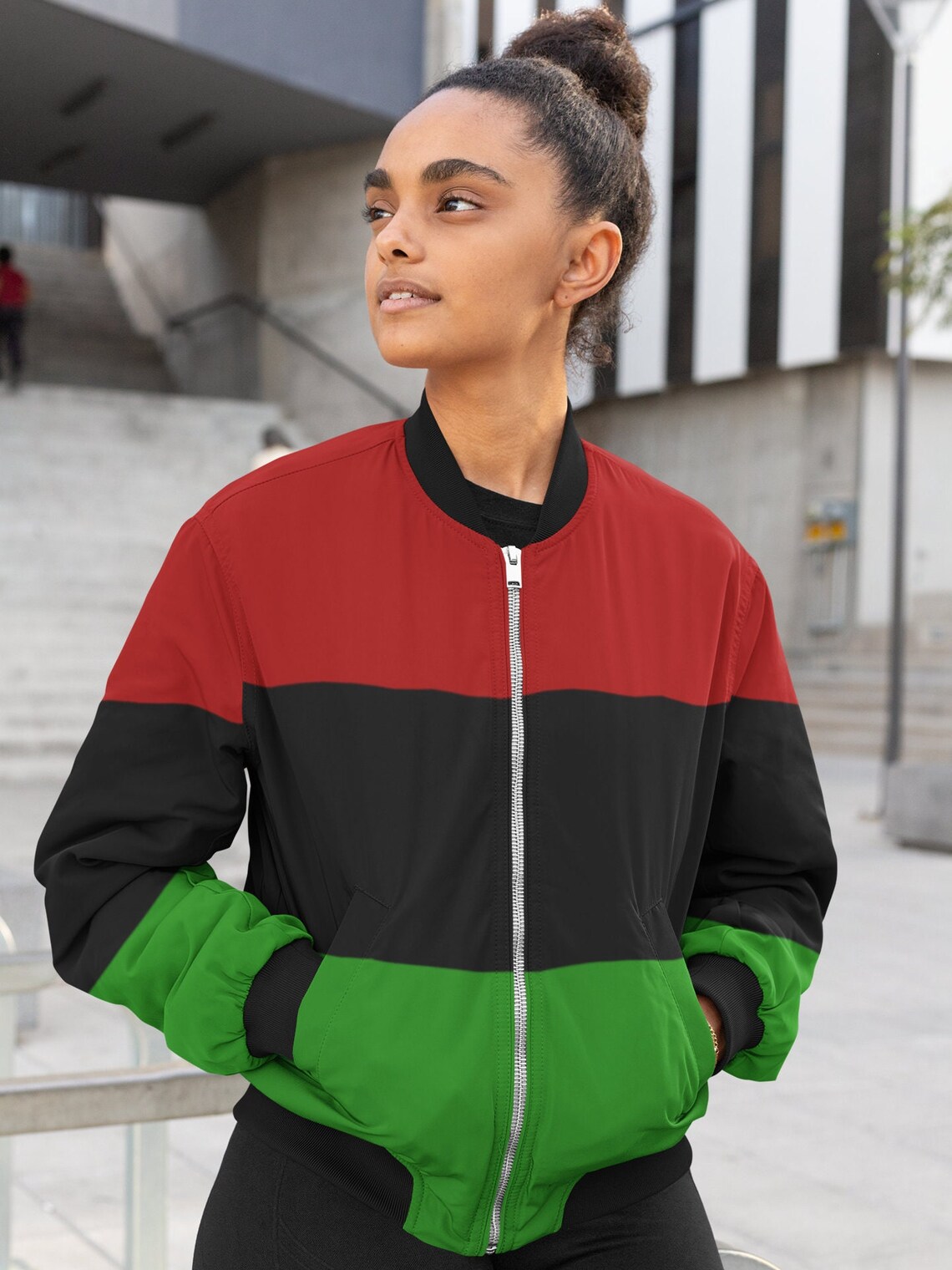 Pan African Track Jacket RBG Afrocentric Clothing RBG Coat - Etsy