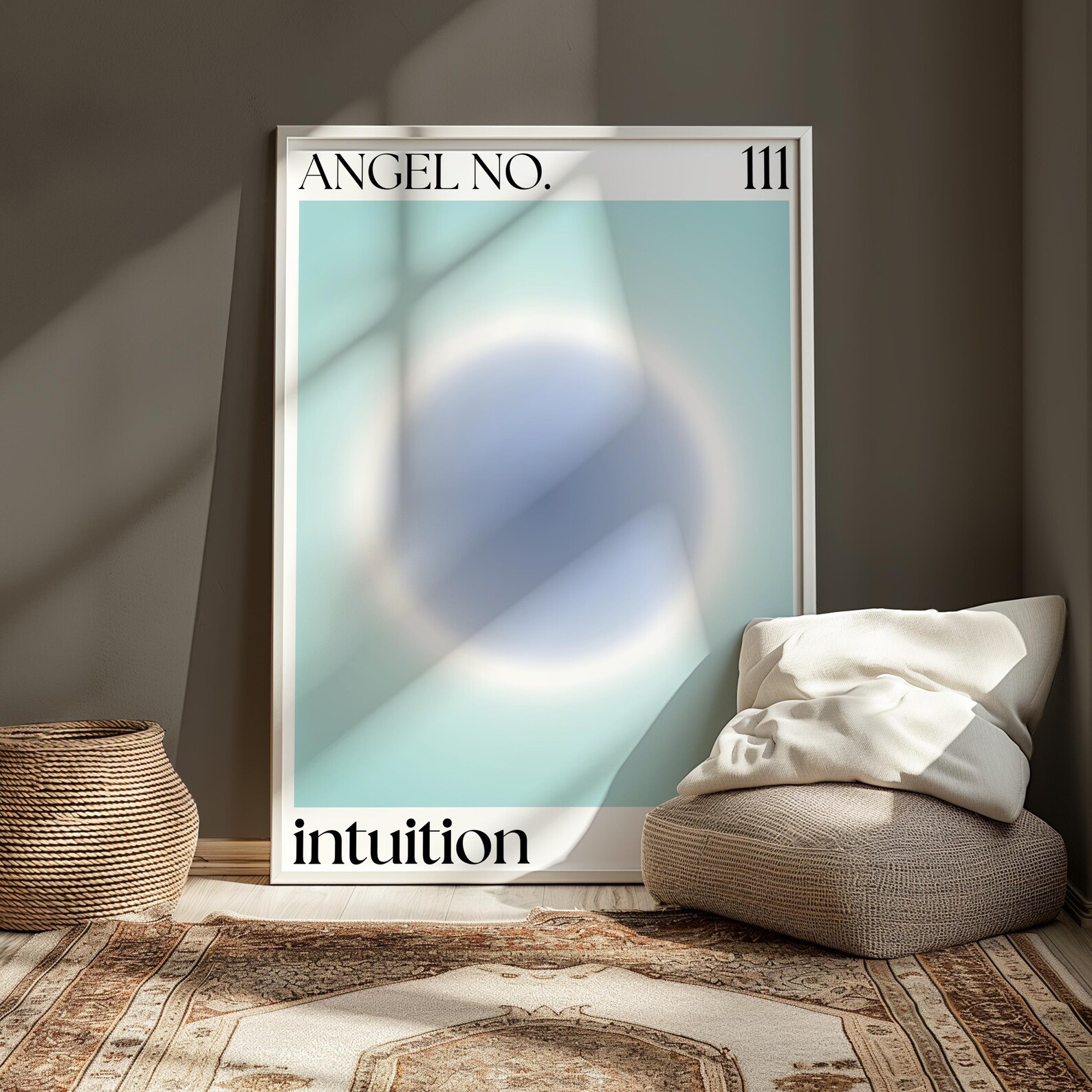 Angel Numbers Intuition 111 Print | New Beginnings, Manifestation Art ...