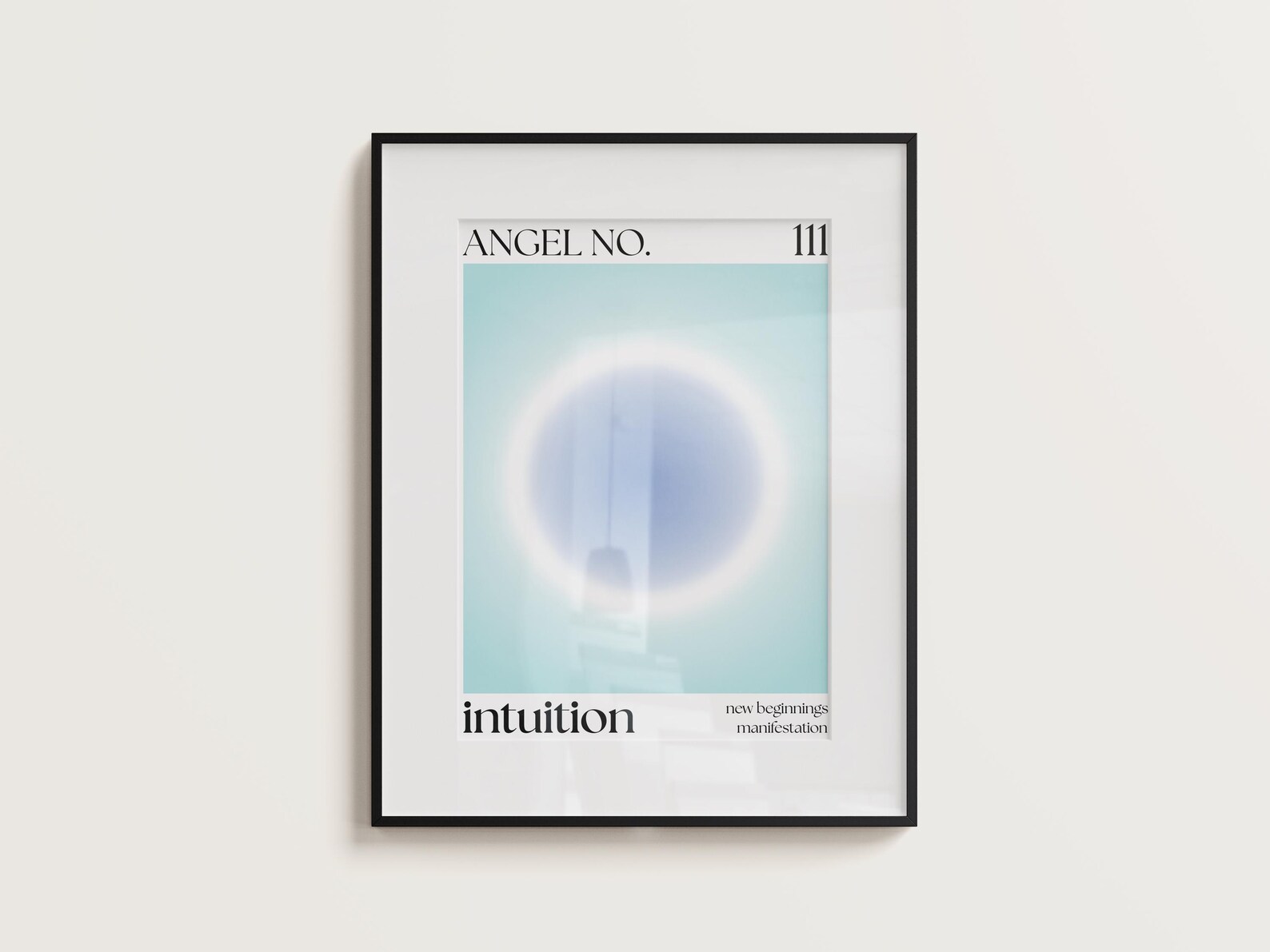 Angel Numbers Intuition 111 Print | New Beginnings, Manifestation Art ...