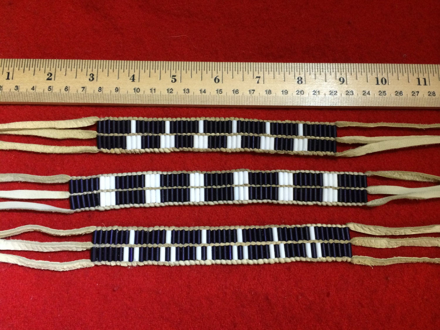 Custom 2-row Wampum Bracelet - Etsy