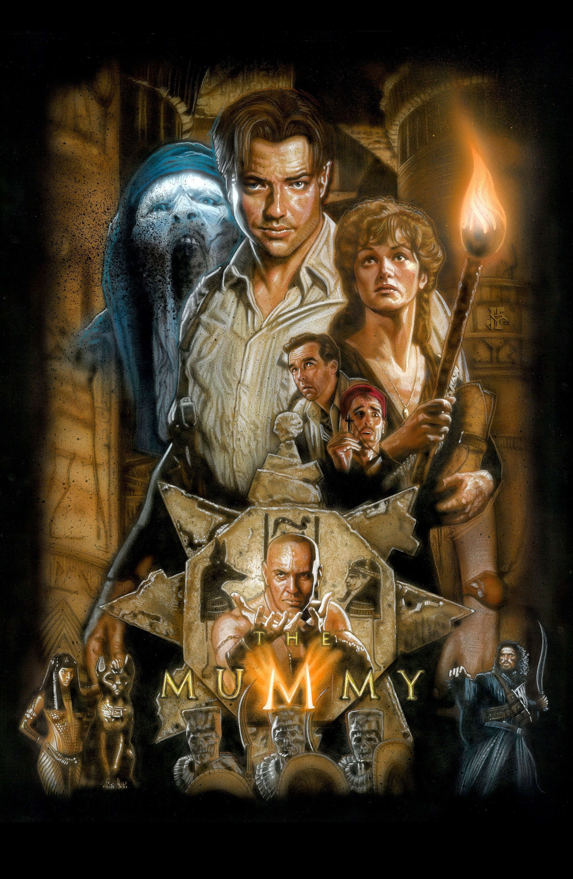 The Mummy - Etsy