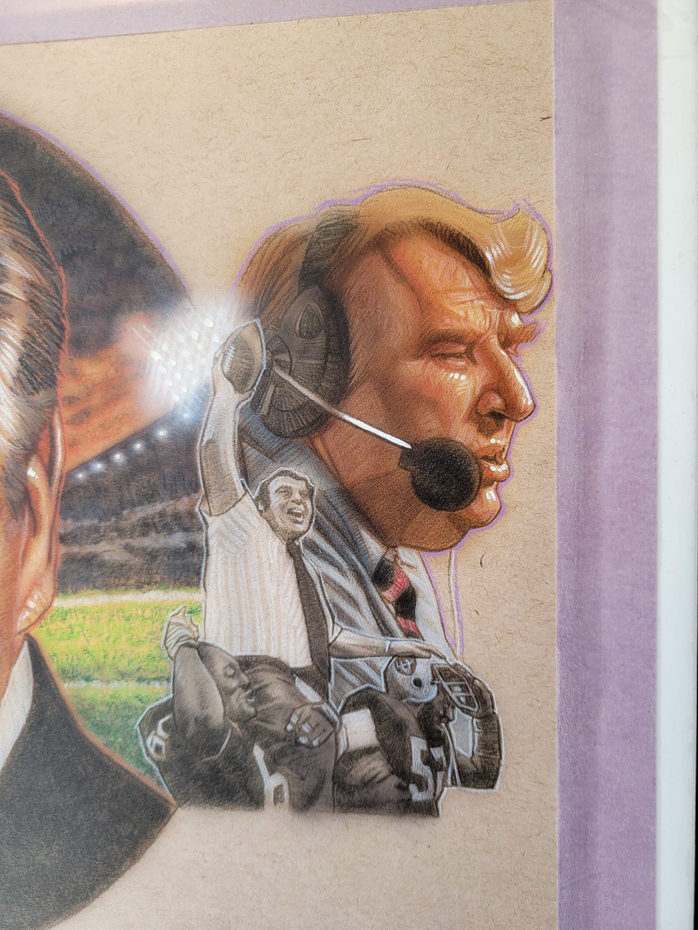John Madden Painting - Etsy