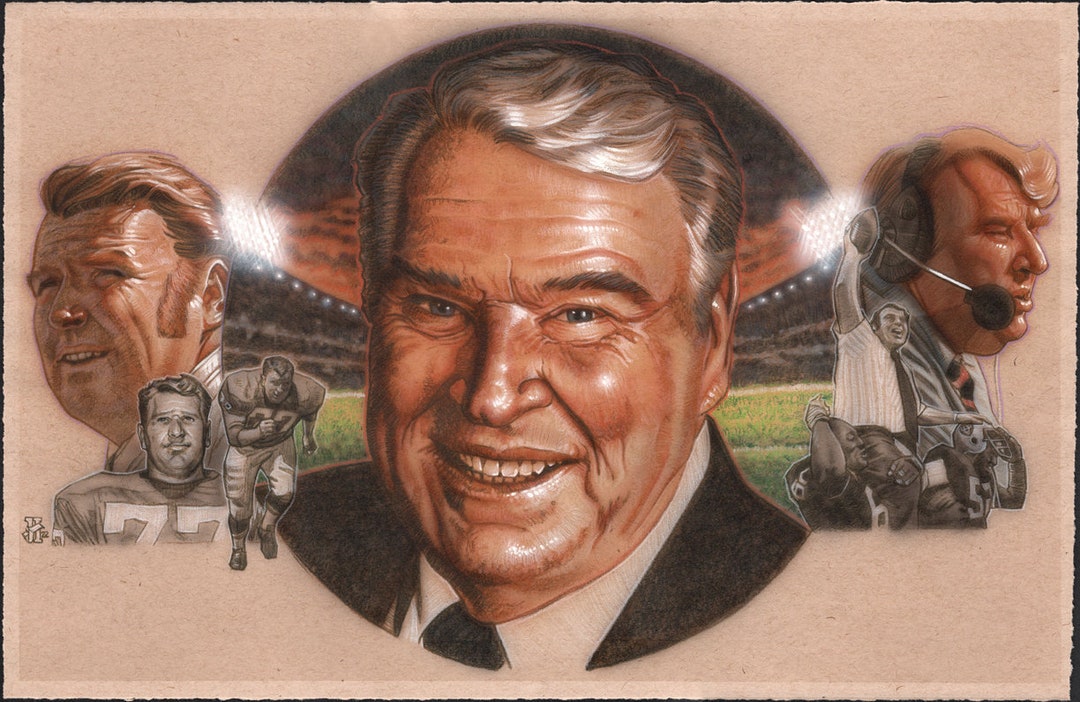 John Madden Painting - Etsy