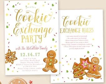 EDITABLE Christmas Party Invitation, Holiday Party Invite Template ...