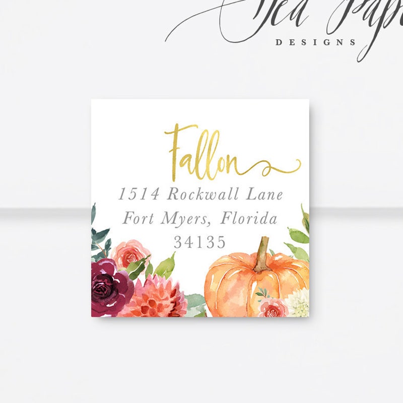 Diy Address Labels - Etsy