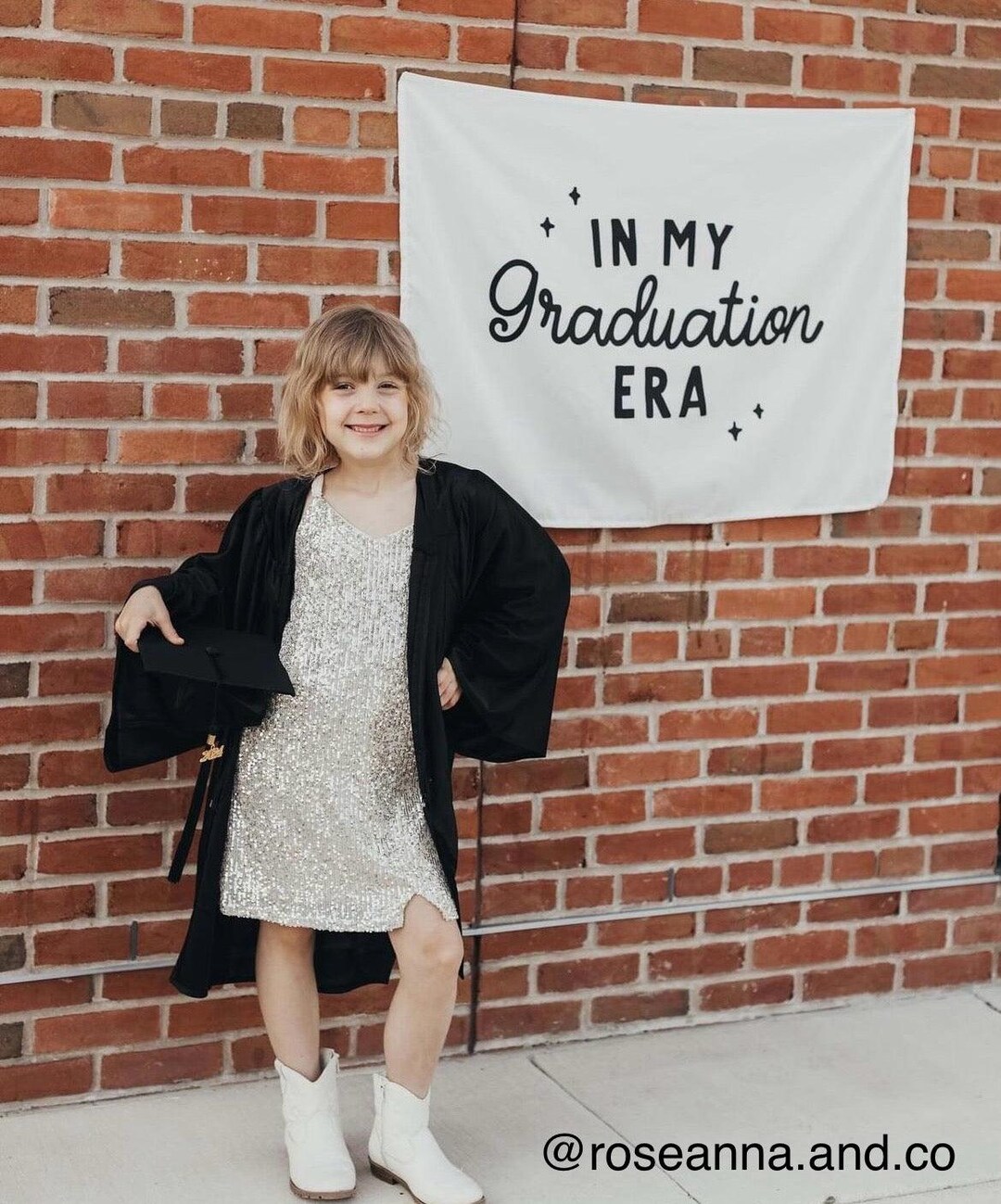 In My Graduation Era Banner: Easy Hang Banner™ for Graduation, Photo ...