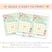 Alice in Wonderland Baby Shower Games Pack, Alice in Wonderland ...