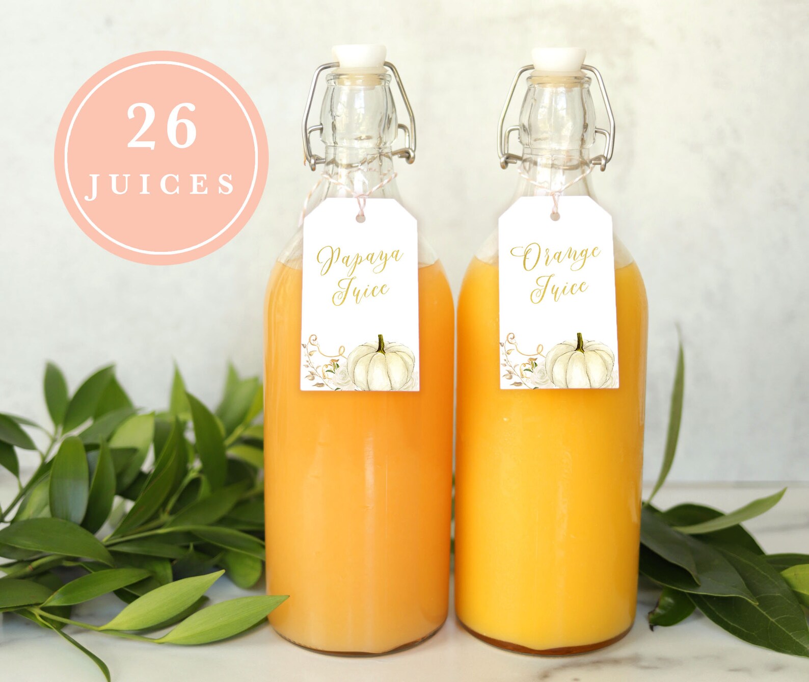 Fall Mimosa Bar Package: Mimosa Bar Sign & Tag Set Mimosa Bar - Etsy