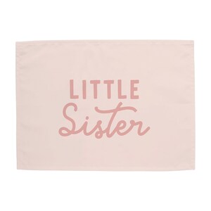 Little Sister Easy Hang Banner™ for Girl's Rooms, Girl's Playroom ...