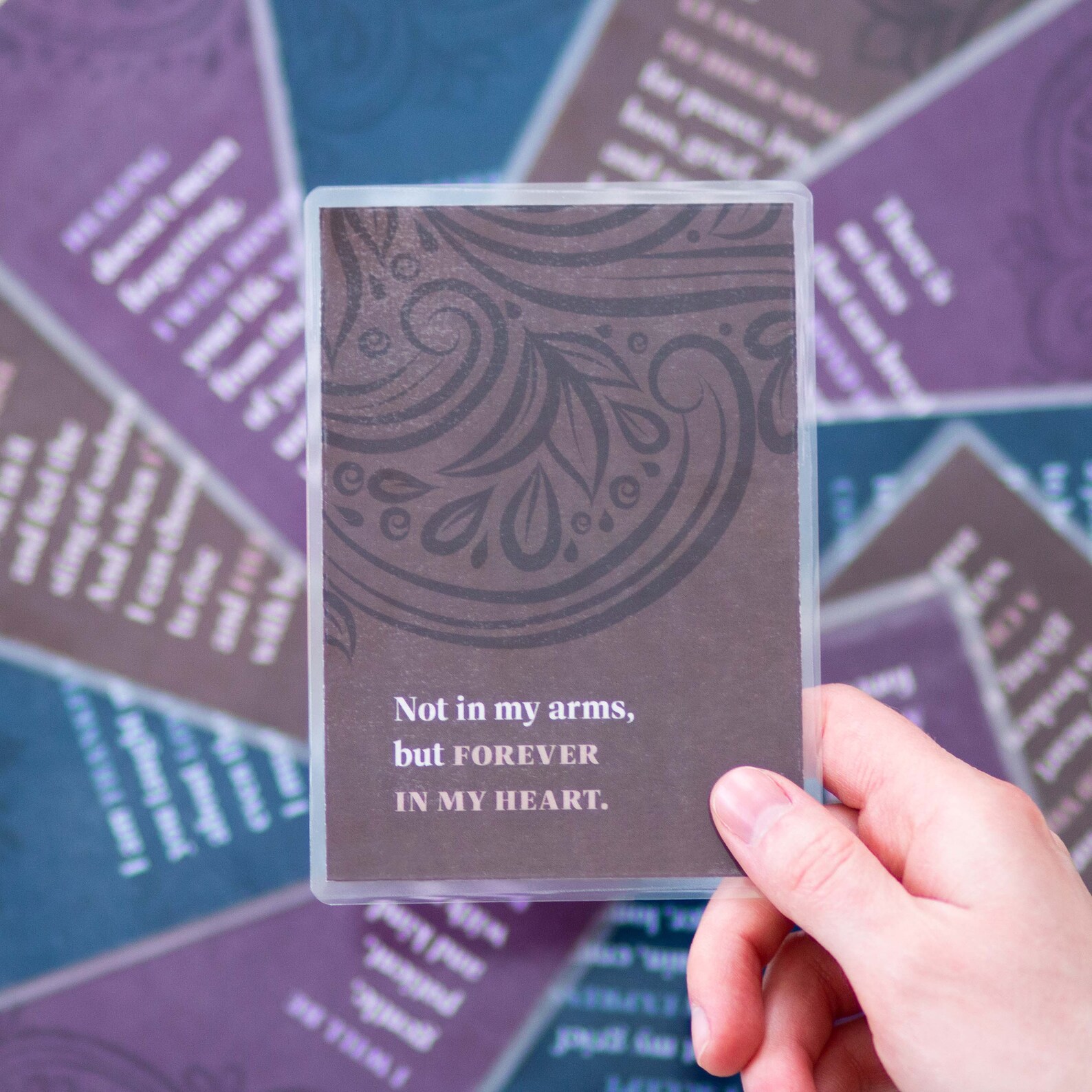 Loss of Life Affirmation Card Set • Support Cards for Miscarriage ...