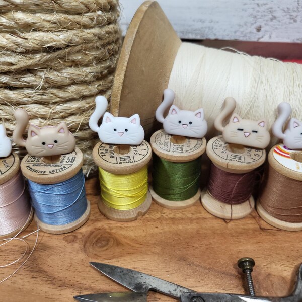 Cat Buttons - Etsy