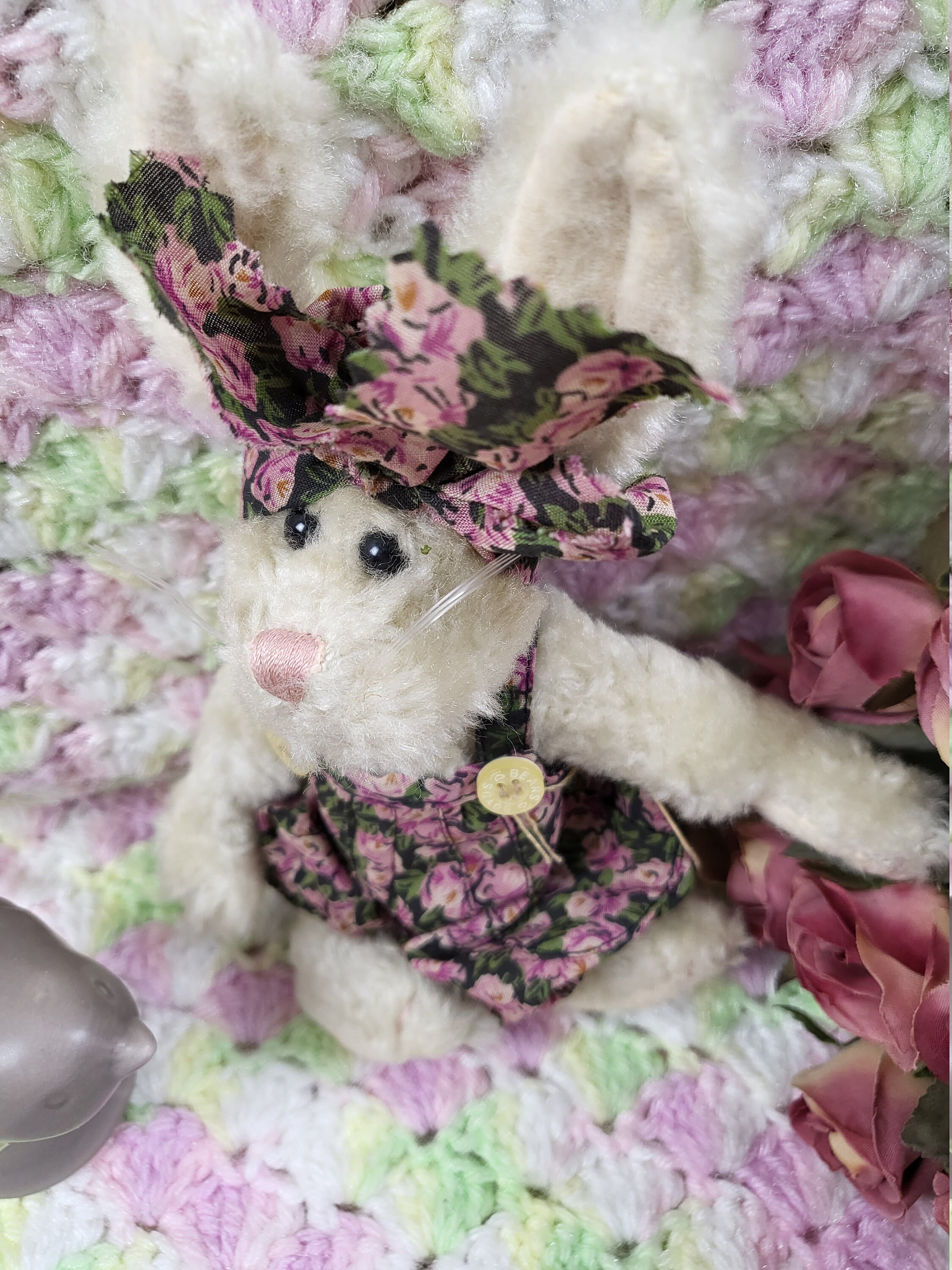 Collectible Vintage BOYDS BEARS Bunny Rabbit HANNAH Beige - Etsy
