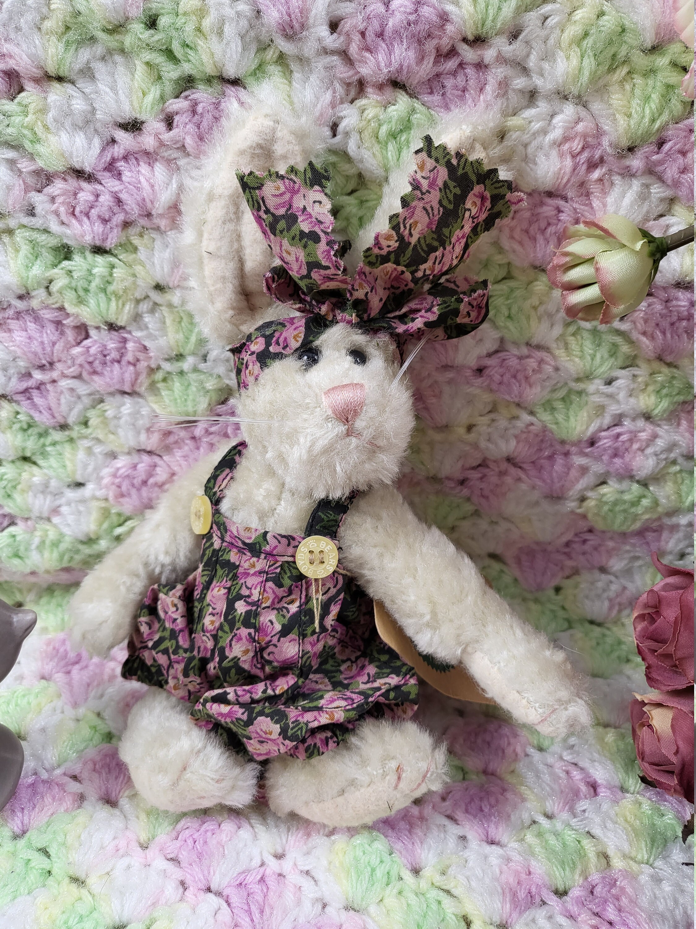 Collectible Vintage BOYDS BEARS Bunny Rabbit HANNAH Beige - Etsy