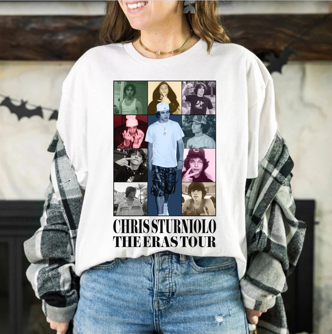 Chris Sturniolo Hot Tiktoker Eras Tour Shirt, the Versus Tour 2023 ...
