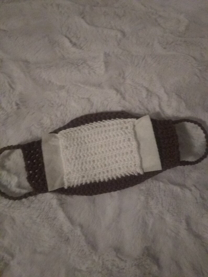 Free Shipping Crochet Bear Mask Face Mask for Kids Reusable | Etsy