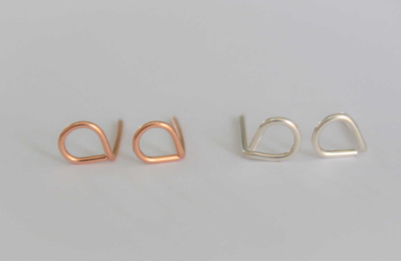 Tiny Drop Studs, Drop Stud Earrings, Tiny Studs Earrings, Gold Studs ...