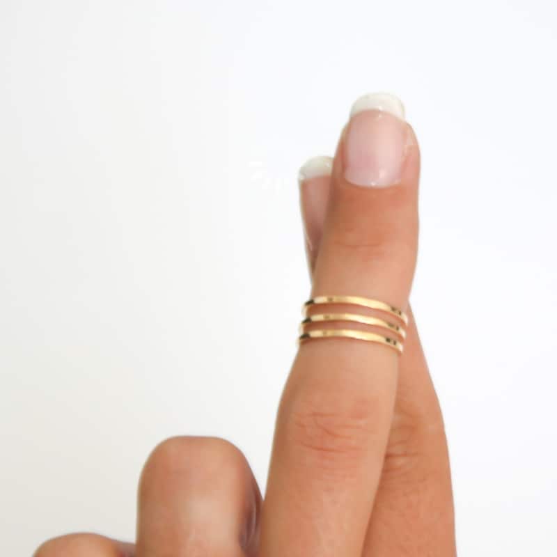Mid Finger Ring - Etsy
