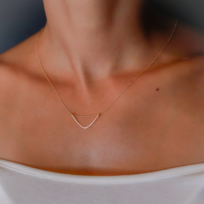Chevron Necklace - Etsy