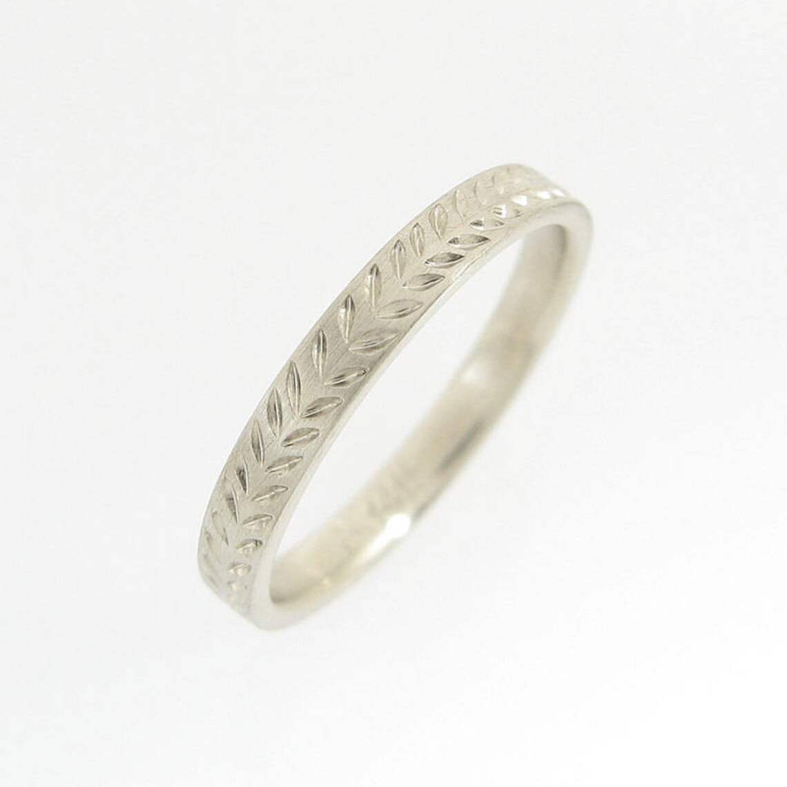 Wedding Bands Set White Gold Wedding Bands Unique Wedding - Etsy Israel