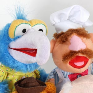 The Muppets COMPLETE Set 8 Hand Puppets, Muppet Hand Puppet Show Dolls ...