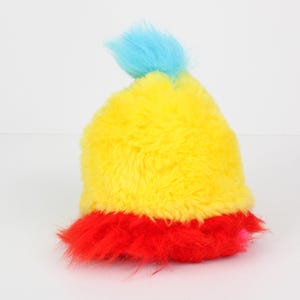 Red Popples Puffling, Small Size Puffling Popple Vintage Plush Toy ...