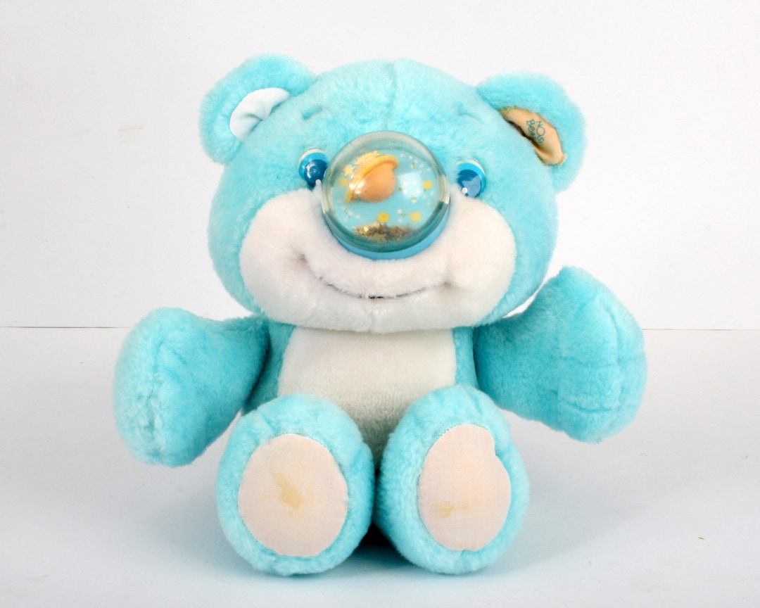 Vintage 11 Nosy Bear, Twinkle Blue Stars Planet Nosybear, Nosy Bears ...