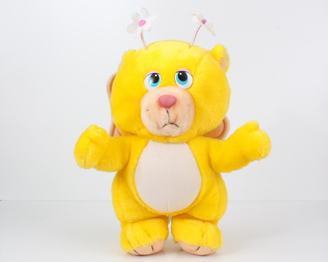 Vintage Wuzzles Butterbear 12" Plush, Large 30 Cm, Big Wuzzle Butterfly ...