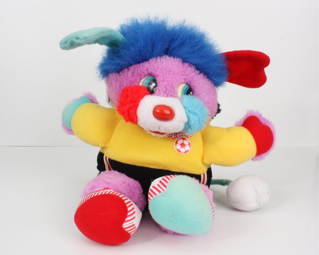Sports Popples, Football Popple 10" Ball, Bick Kick Popple, Medium Size ...