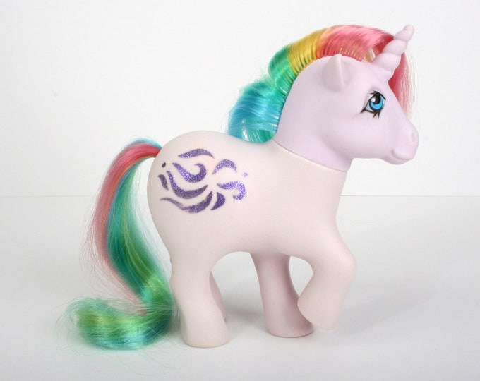 Vintage My Little Pony Unicorn, Windy, MLP G1 Generation 1, 1983 Hasbro ...