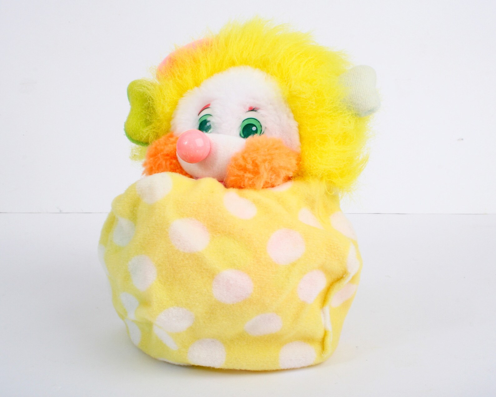 Very Rare Clown Popples, UK / Europe EU Costume Popple, Carnival, Small ...
