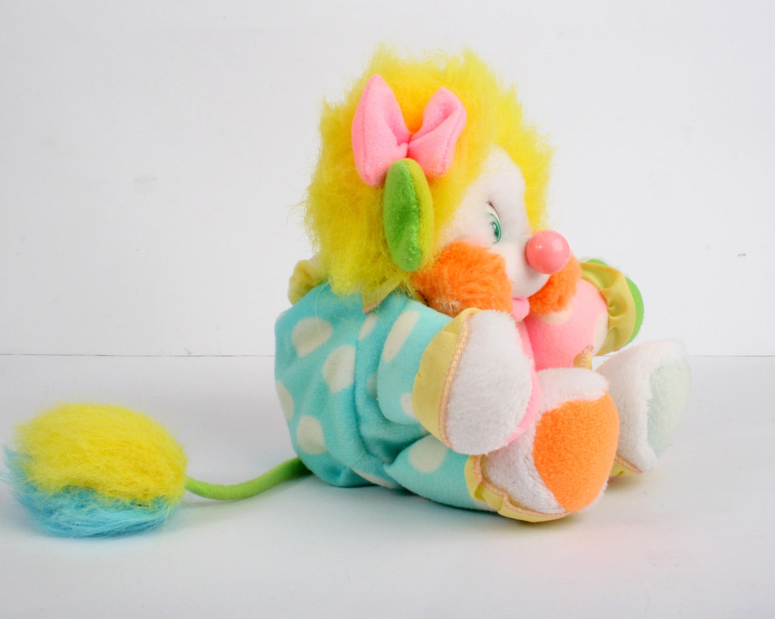 Very Rare Clown Popples, UK / Europe EU Costume Popple, Carnival, Small ...