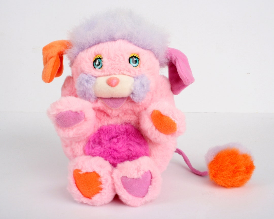 Rare Pink DELPLAY Popples, 8" Popple, Small Size Vintage Plush Toy ...