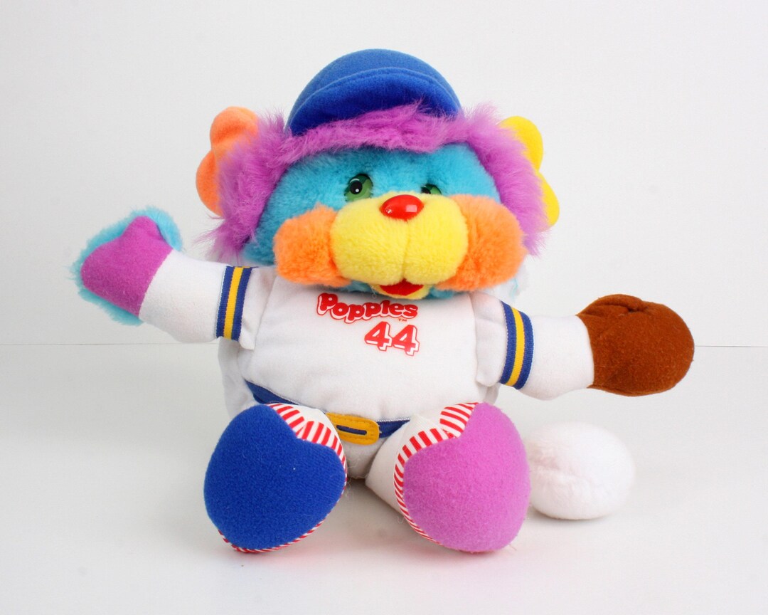 Sports Popples, PC Base-ball Popple 10" Ball, Baseball Popple, Medium ...