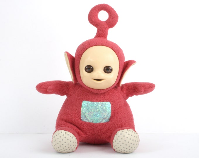 Teletubbies Talking Together ! RARE !!! Teletubbie Toy, Red Po Talks ...