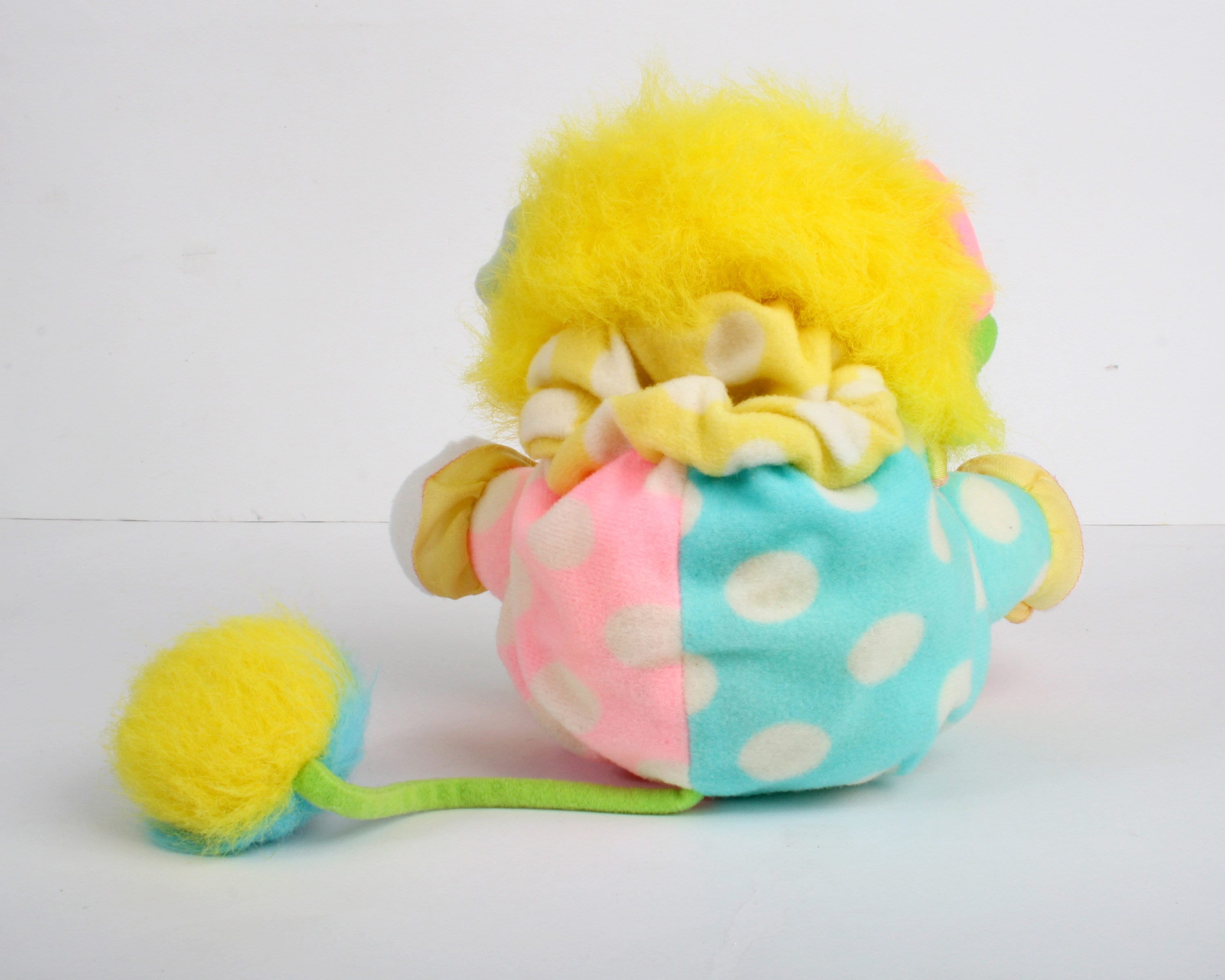 Very Rare Clown Popples, UK / Europe EU Costume Popple, Carnival, Small ...