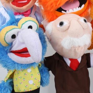 The Muppets COMPLETE Set 8 Hand Puppets, Puppet Show Dolls, 2012 Dutch ...
