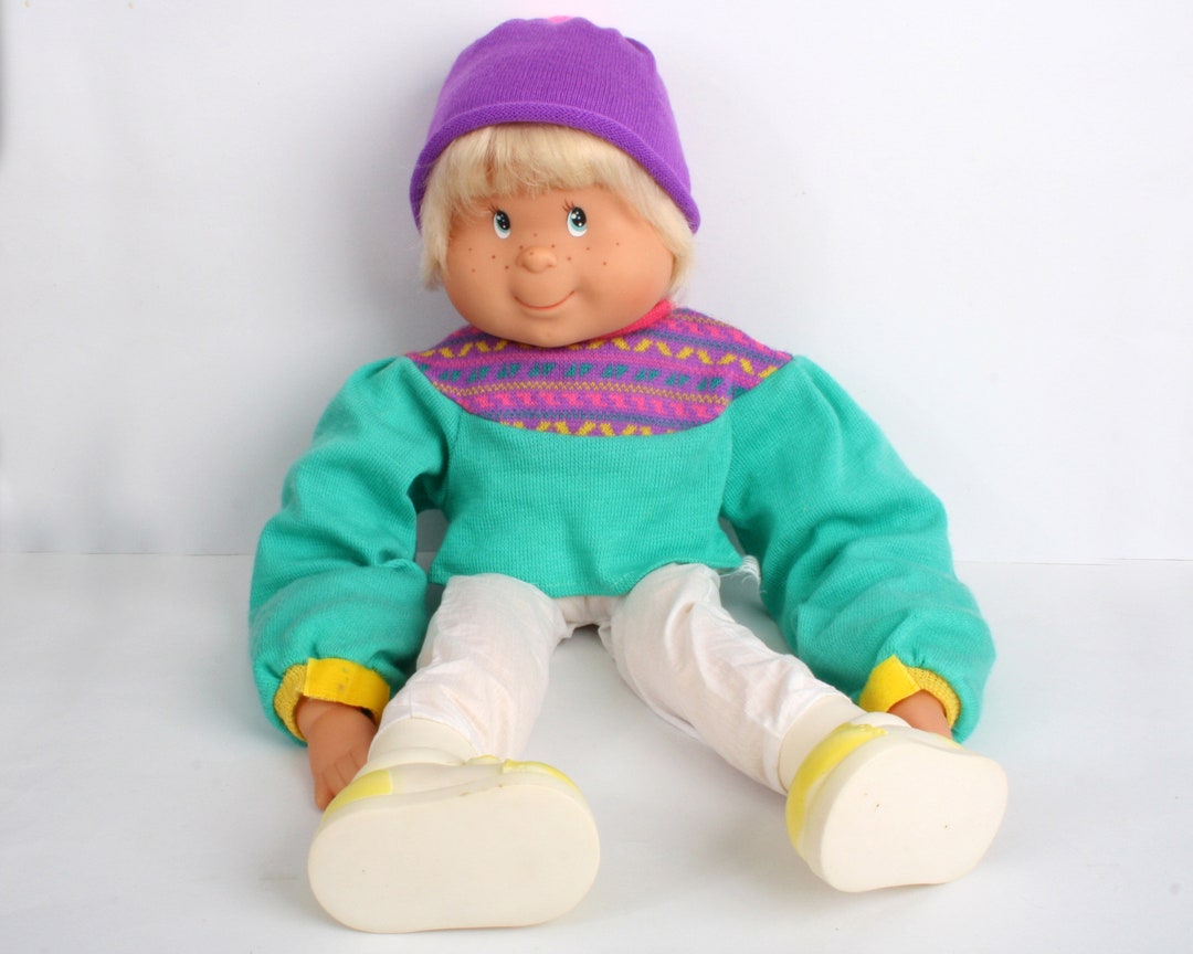 XL Famosa Bendable Legs Doll With Freckles, Large Spanish 80s 90s Toy ...