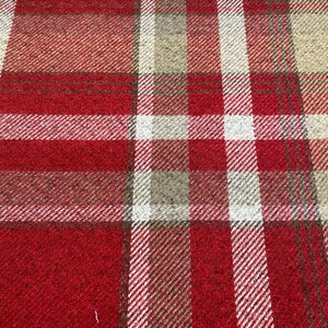Wool Touch Fabric. Balmoral Tartan, Plaid,check Upholstery Weight ...