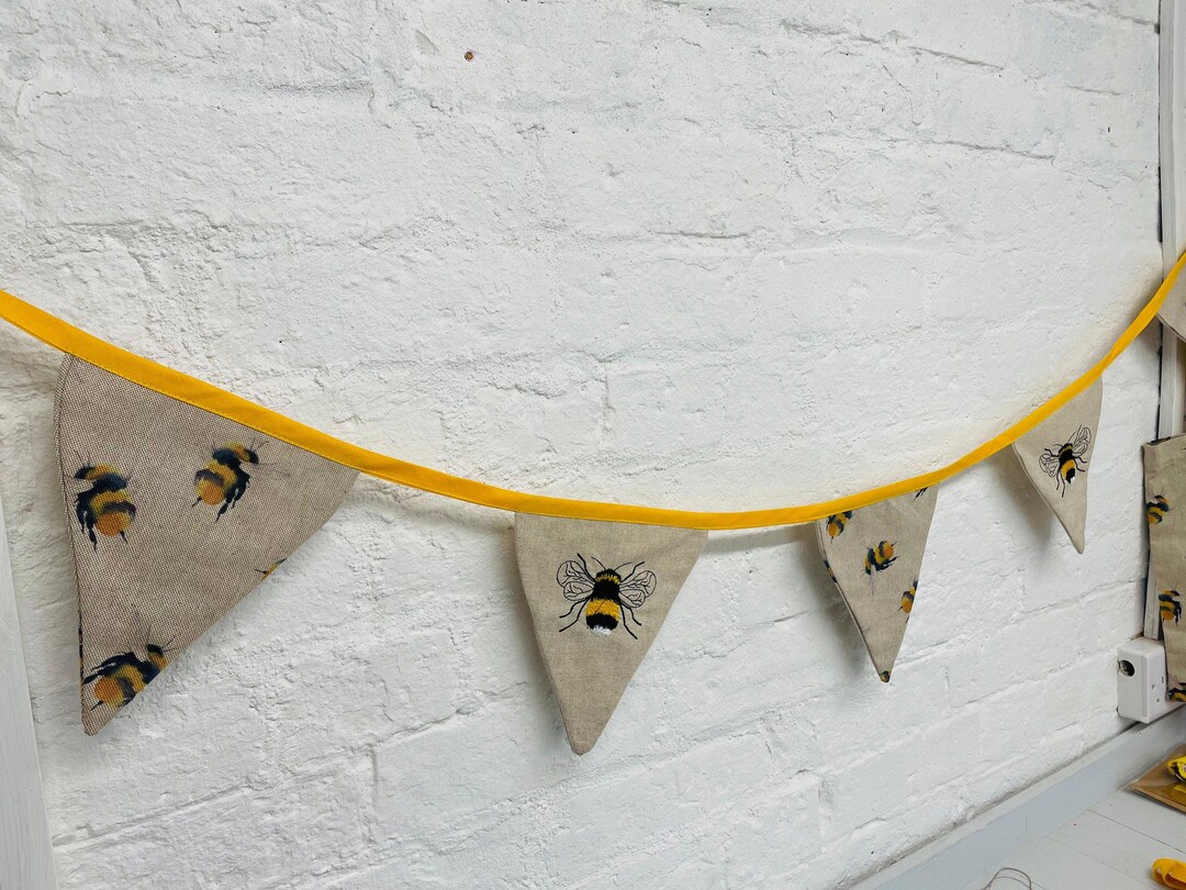 Bumble Bee Bunting - Etsy